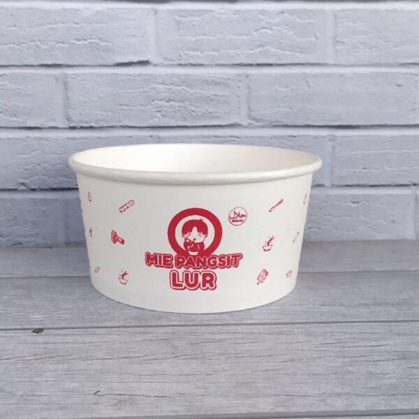 Paper Bowl Custom – Single/DW + Lid | Unique Packaging