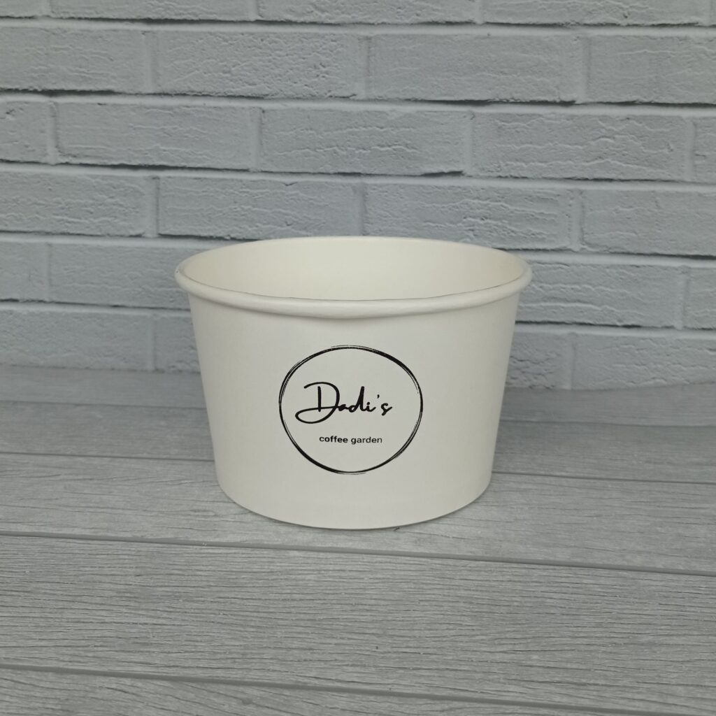 Paper Bowl Custom – Single/DW + Lid | Unique Packaging